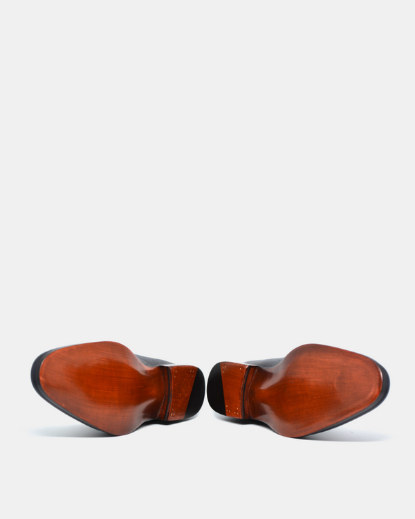 Outlet - Noah - Midnight Blue Pebble Grain - Chelsea - Cobbler Union