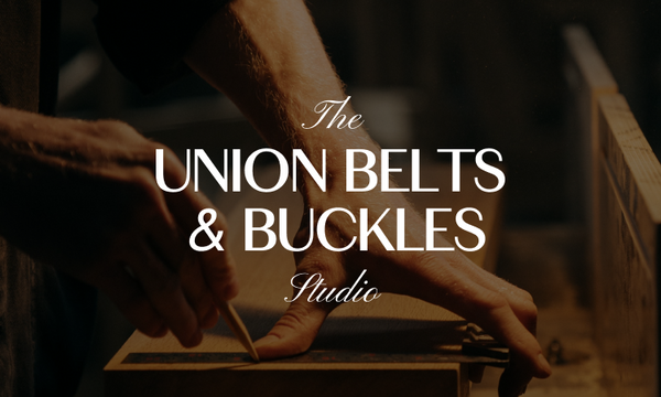 Handmade Leather Dress Belts - The Union Belts & Buckles Studio ...